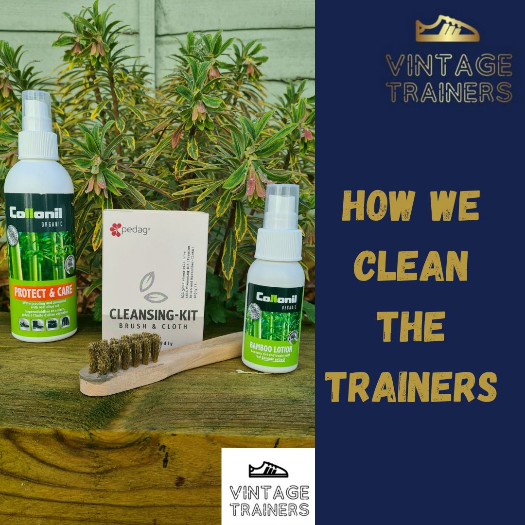 How We Clean The Trainers – VintageTrainers