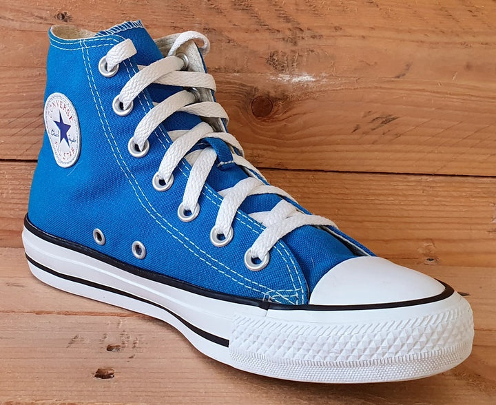Converse Chuck Taylor All Star High Trainers UK4 US6 E36.5 139781F Electric Blue VintageTrainers