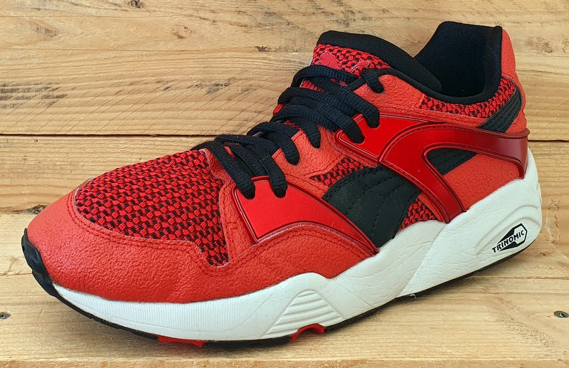 Puma Trinomic Low Textile Trainers 359996 01 Red Black UK10 US11 EU44.5
